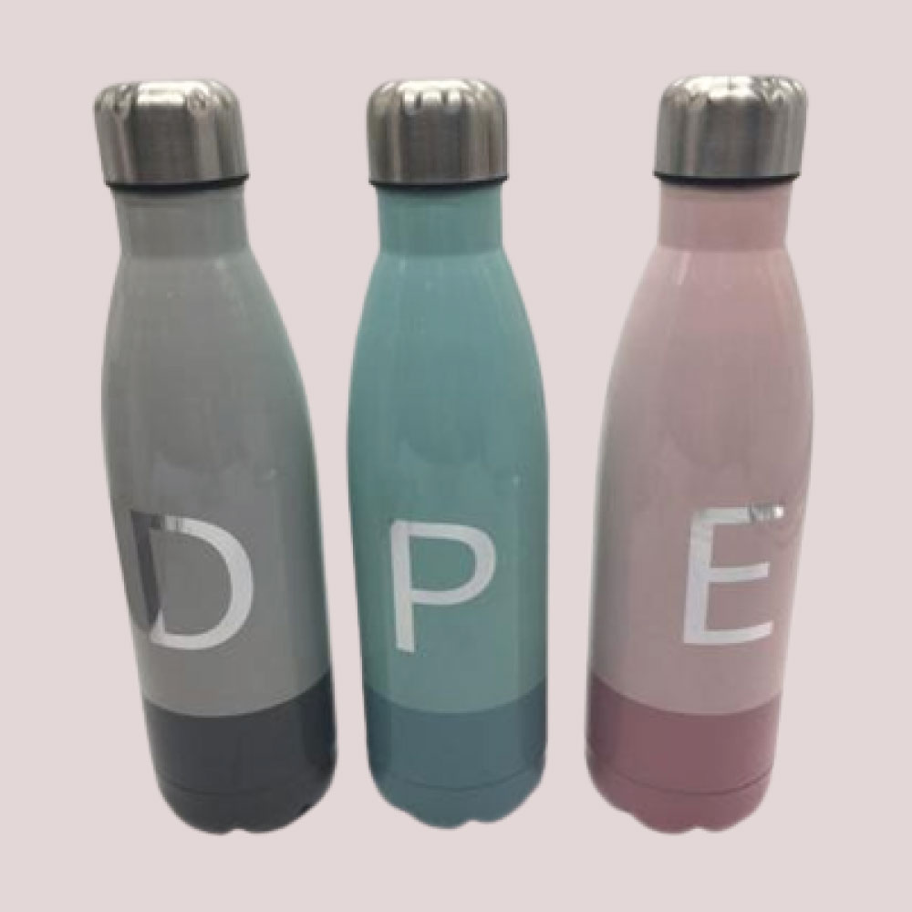 Stainless Steel Alphabet Bottle – GRAND INTERNATIONAL PRODUCTS CO. LTD
