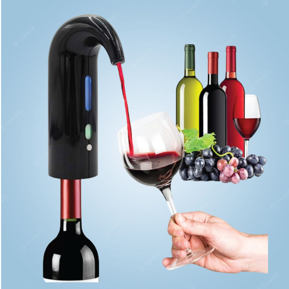 Rechargeable electric wine aerator – GRAND INTERNATIONAL PRODUCTS CO. LTD